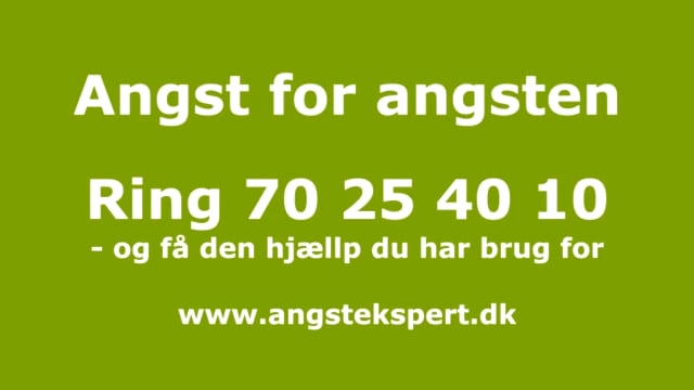 Angst for angsten - Den ultimative guide.